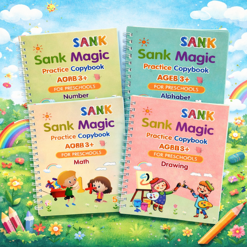 Magic Practice Book 💫Set of 4 Books🔥 – ShopShack